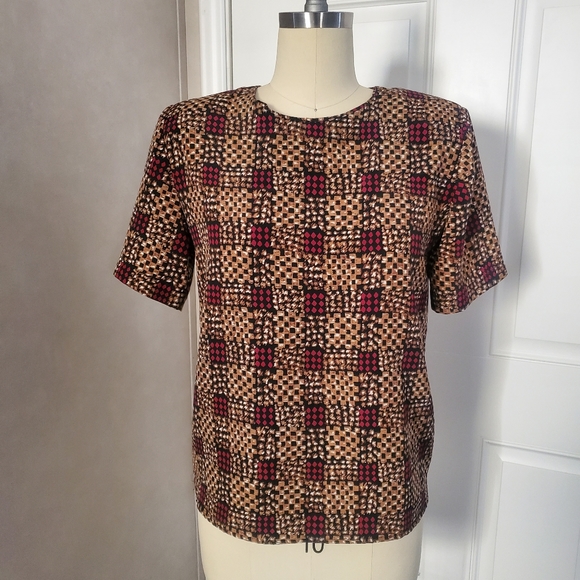 Notations | Tops | Vintage Notations Blouse Tee | Poshmark